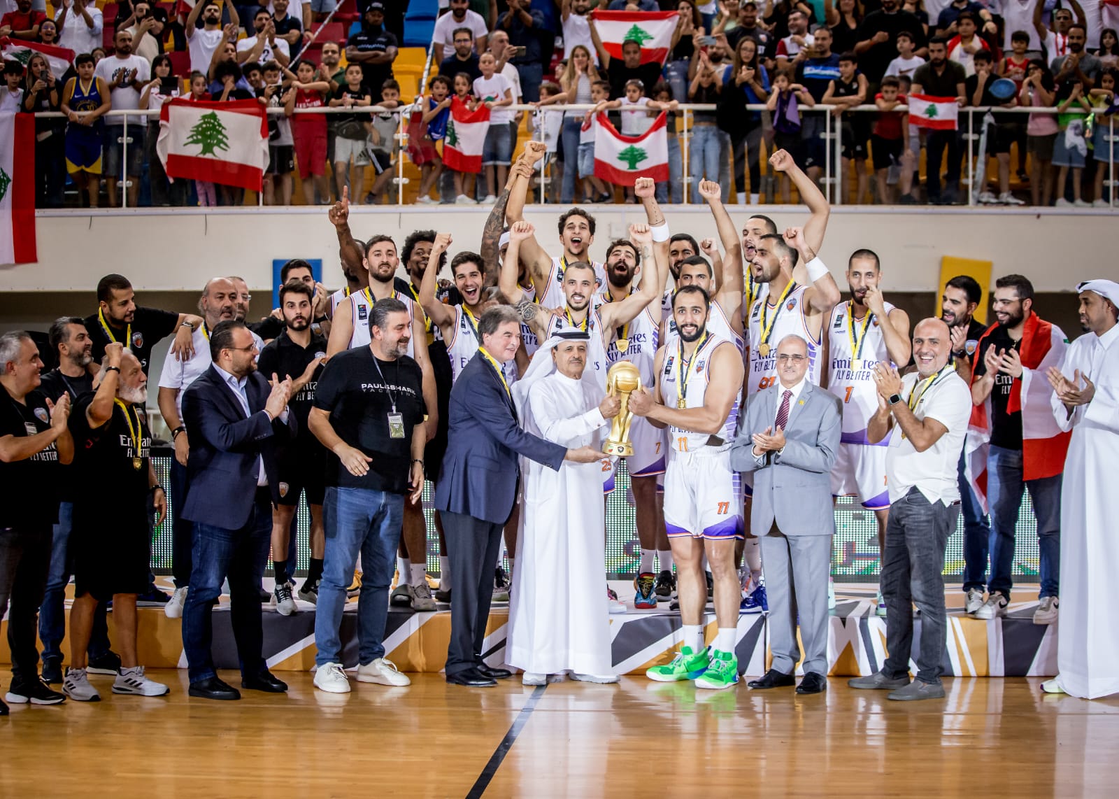 بيروت يحقق لقبين خلال ١٢ يوما وفرق ربع النهائي تمثل المستوى الأول في ...